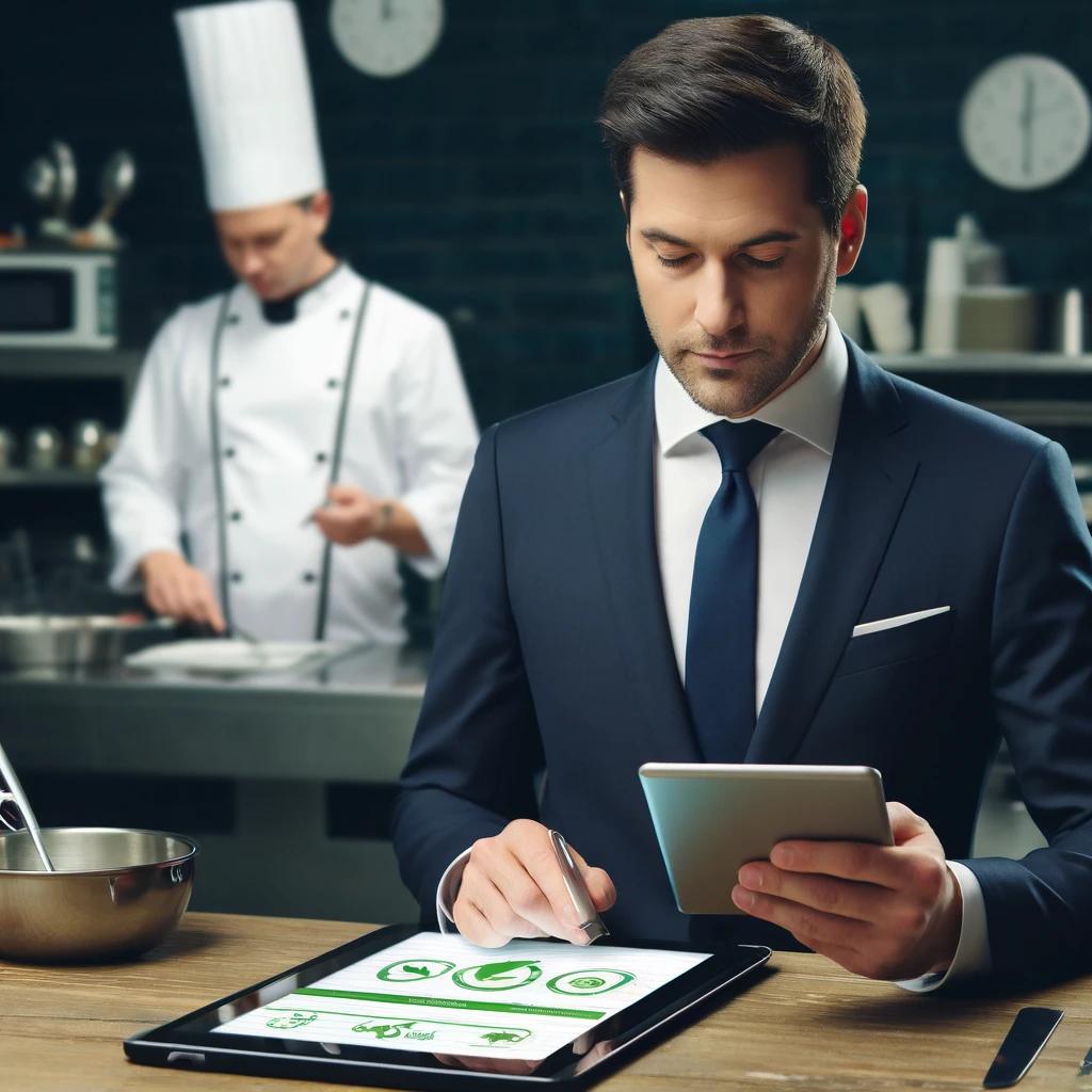 Meniu digital si calculator valori nutritionale asistate de AI