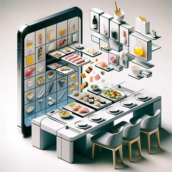 Meniu digital si calculator valori nutritionale asistate de AI