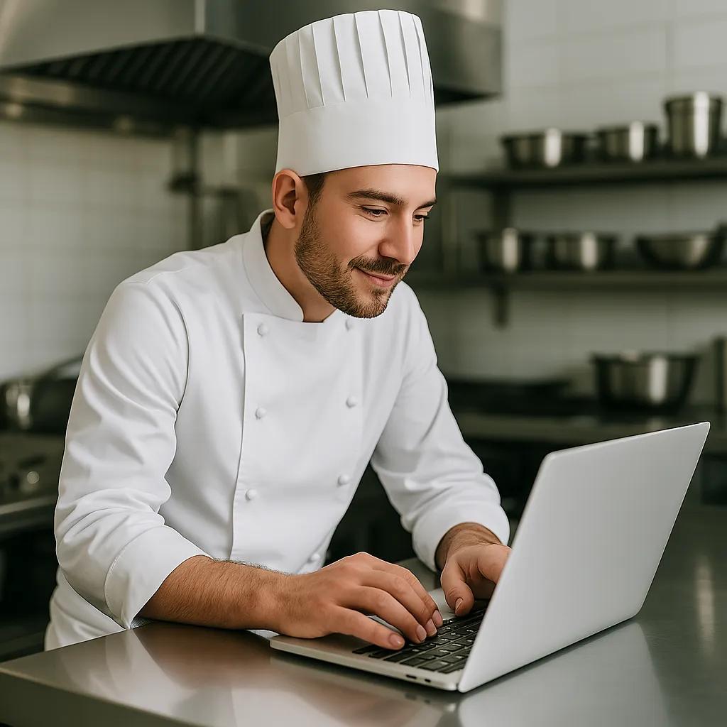 Meniu digital si calculator valori nutritionale si Qr Code